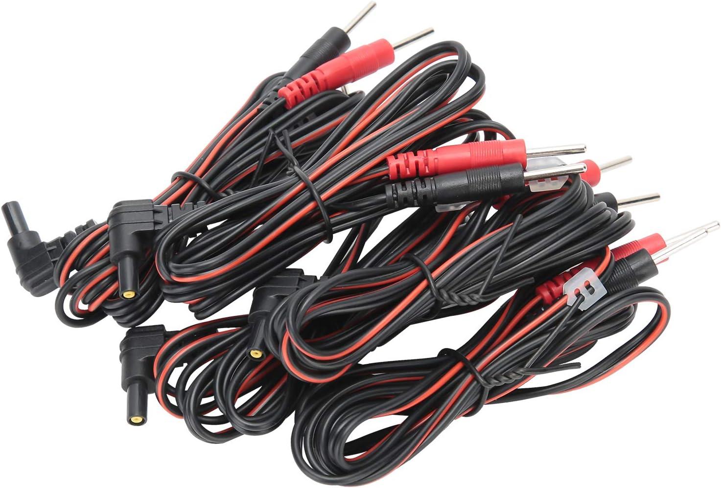 Pack of 10 Flexible 2mm TENS Cables - Premium Connection for TENS ...