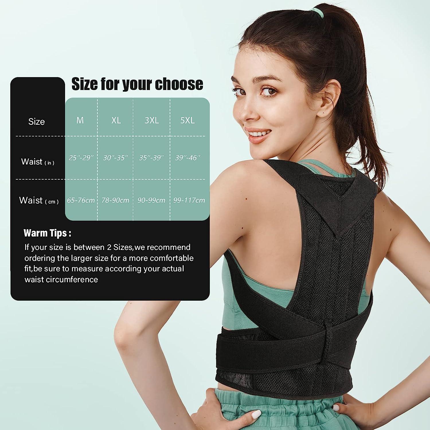 MOVSEA Posture Corrector for Men and Women - Relief and Improve Posture ...