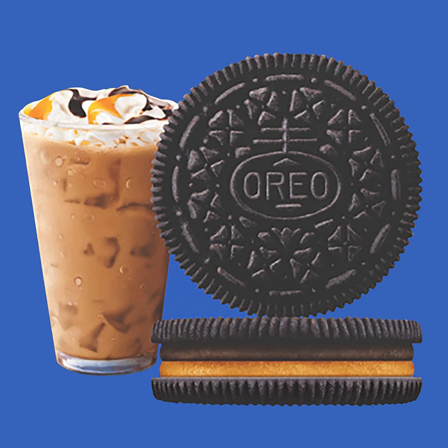 OREO Limited Edition Mocha Caramel Latte Chocolate Sandwich Cookies ...