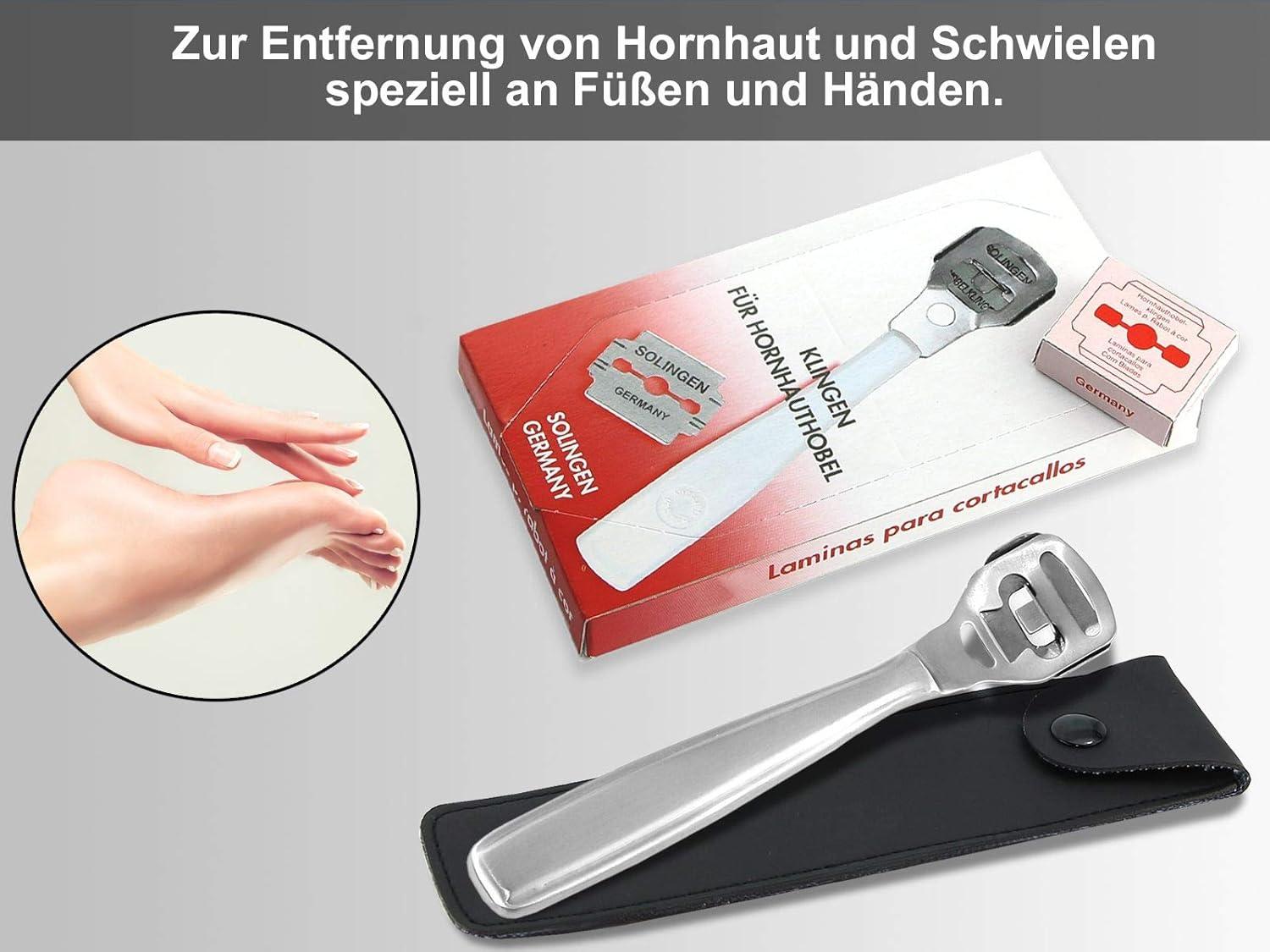 Premium Callus Planer Blades & Remover | Solingen Replacement Blades ...