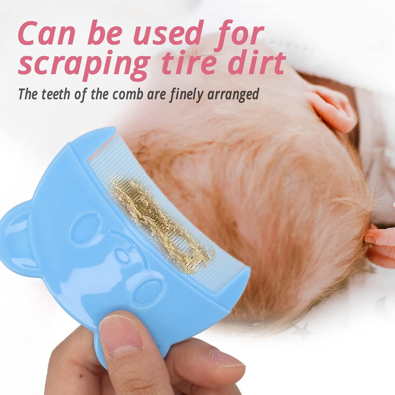 Buy Gentle Silicone Brush & Comb for Milk Scab - Baby Hair Care Tools ...