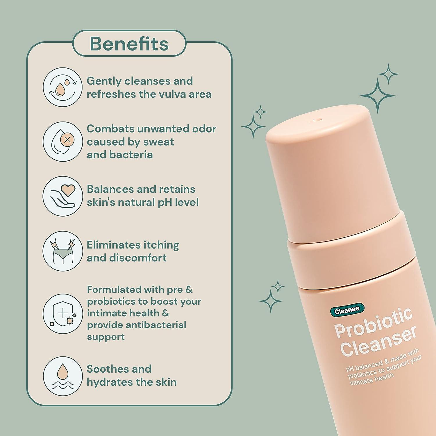Ease Probiotic Cleanser Intimate Foaming Wash 150ml - Gentle Feminine ...