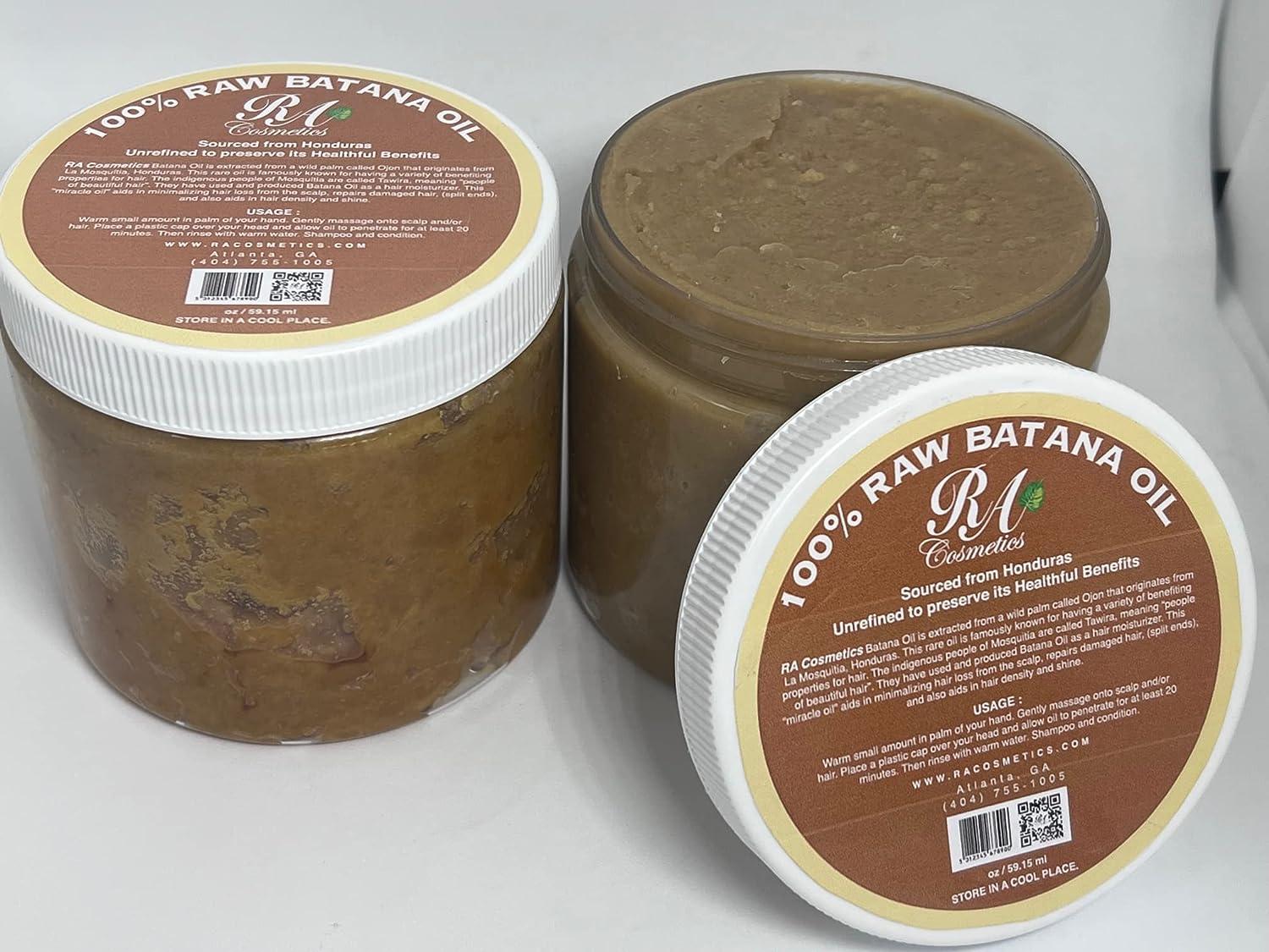 RA Cosmetics Batana Hair Oil 16 oz - 100% Natural Formula | Buy Now ...