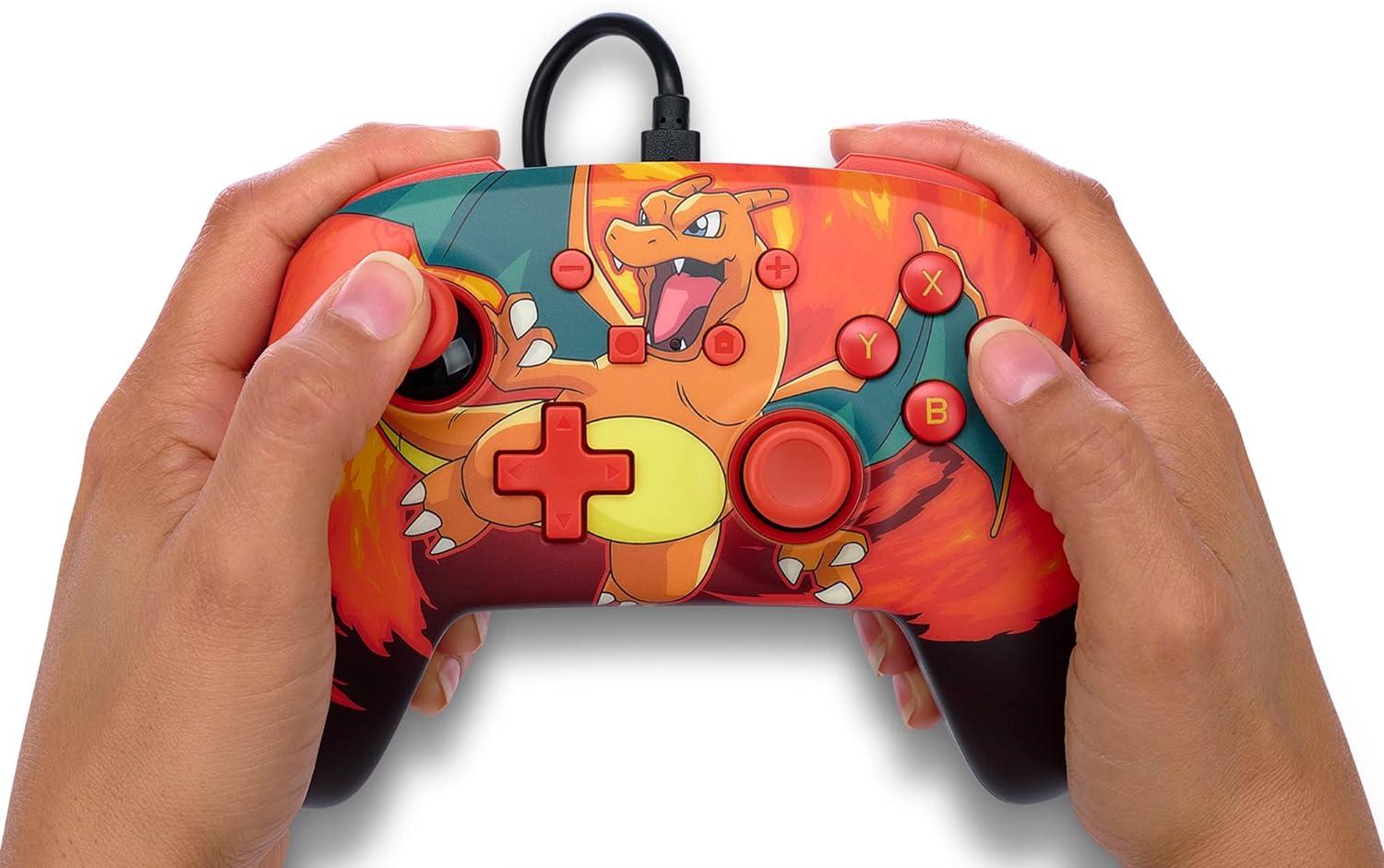PowerA Enhanced Wired Controller for Nintendo Switch - Pok mon: Charizard Vortex | Buy Now with ...
