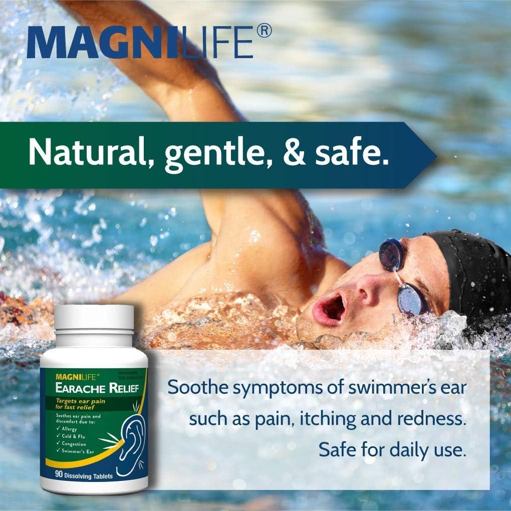 MagniLife Earache Relief: Fast-Acting Natural Swimmers Ear Pain Relief ...