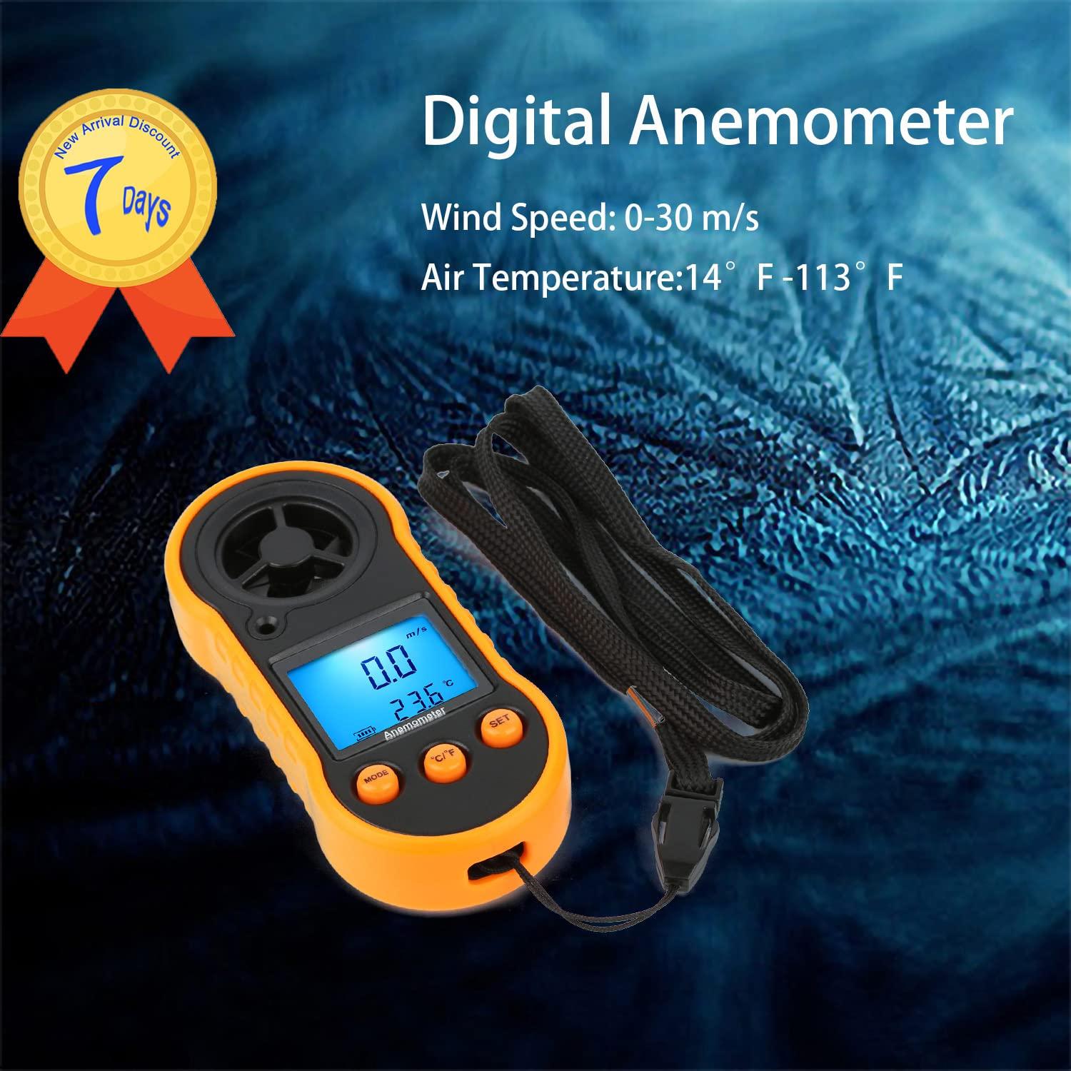Buy Digital Wind Knife - LCD Anemometer for Accurate Wind Speed ...