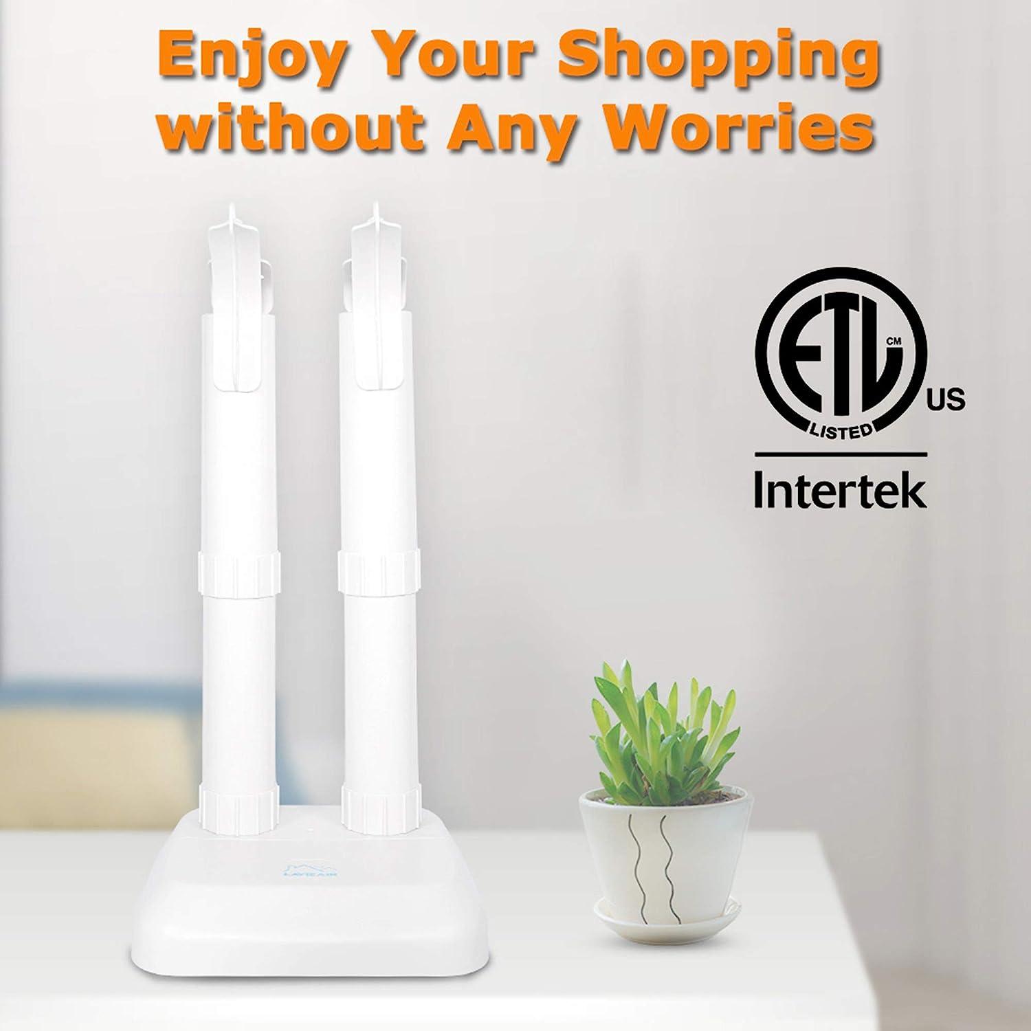 LAVIEAIR Shoe Dryer & Boot Deodorizer - Ultra Quiet - White Color | Buy ...