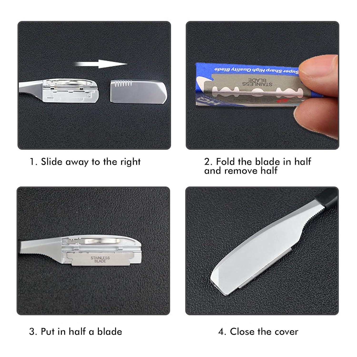 Shop Vintage Manual Razor Blade Holder - Straight Edge Razor for Salon ...