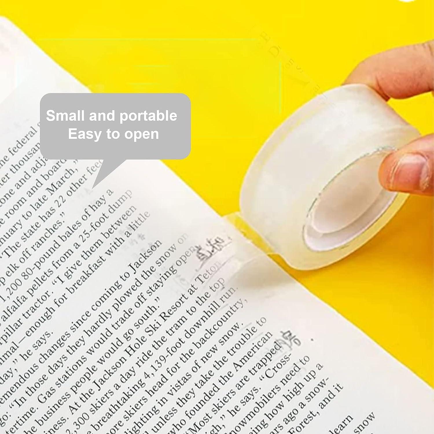 Zaprosze Transparent Tape Refills 8 Rolls of Invisible Tape 3/4 x 1000 ...