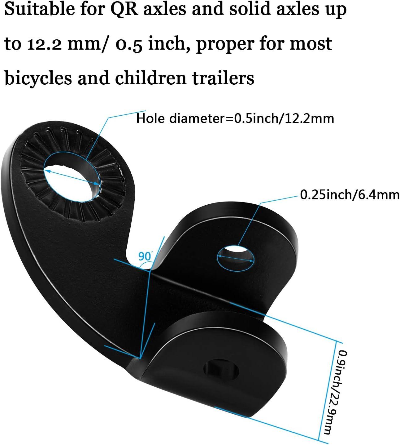 Burley Bicycle Coupling Attachment | 2 Sets Angled Replacement Plug for ...
