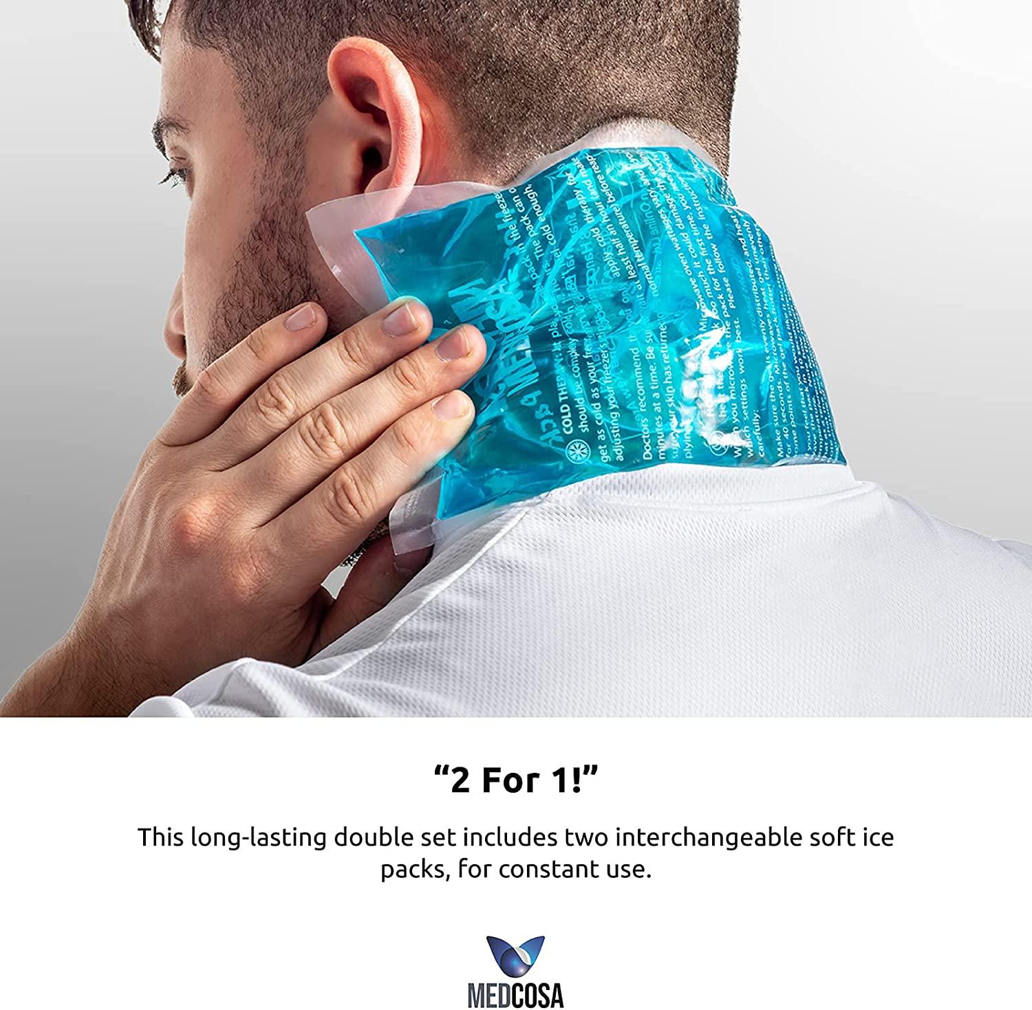 Medcosa Large Flexible Sport Ice Pack | Cold Reusable Pack for Sport ...