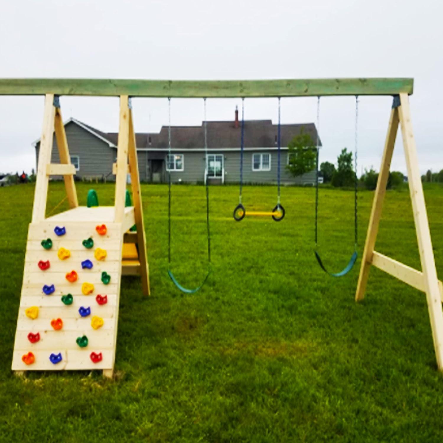 Hi Flame EZ Frame Bracket Set for Wooden Swing Beam - 4 PCS | Swing ...