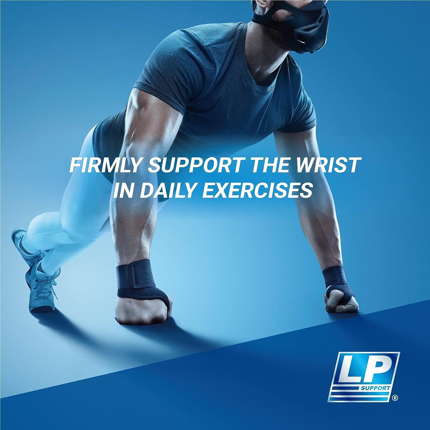 LP SUPPORT Extreme 563CA Wrist and Thumb Brace - Adjustable for Right ...