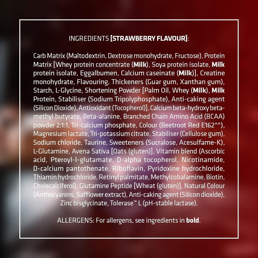 USN Muscle Fuel Anabolic Strawberry 2kg Protein Shake - Muscle Gain ...