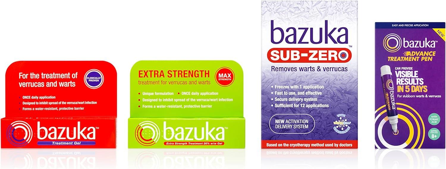 Bazuka Advance Treatment Pen - Fast Relief for Stubborn Warts and ...