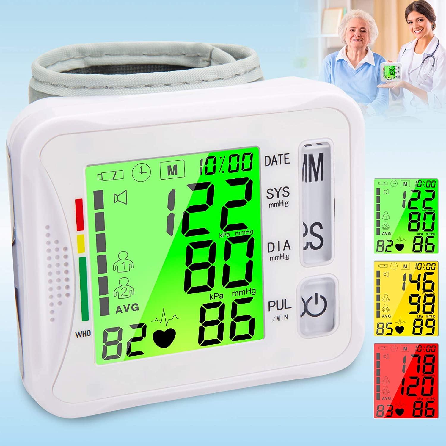 Upper Arm Automatic BP Monitor with Large Screen, 22-32cm Cuff, 2X99 ...