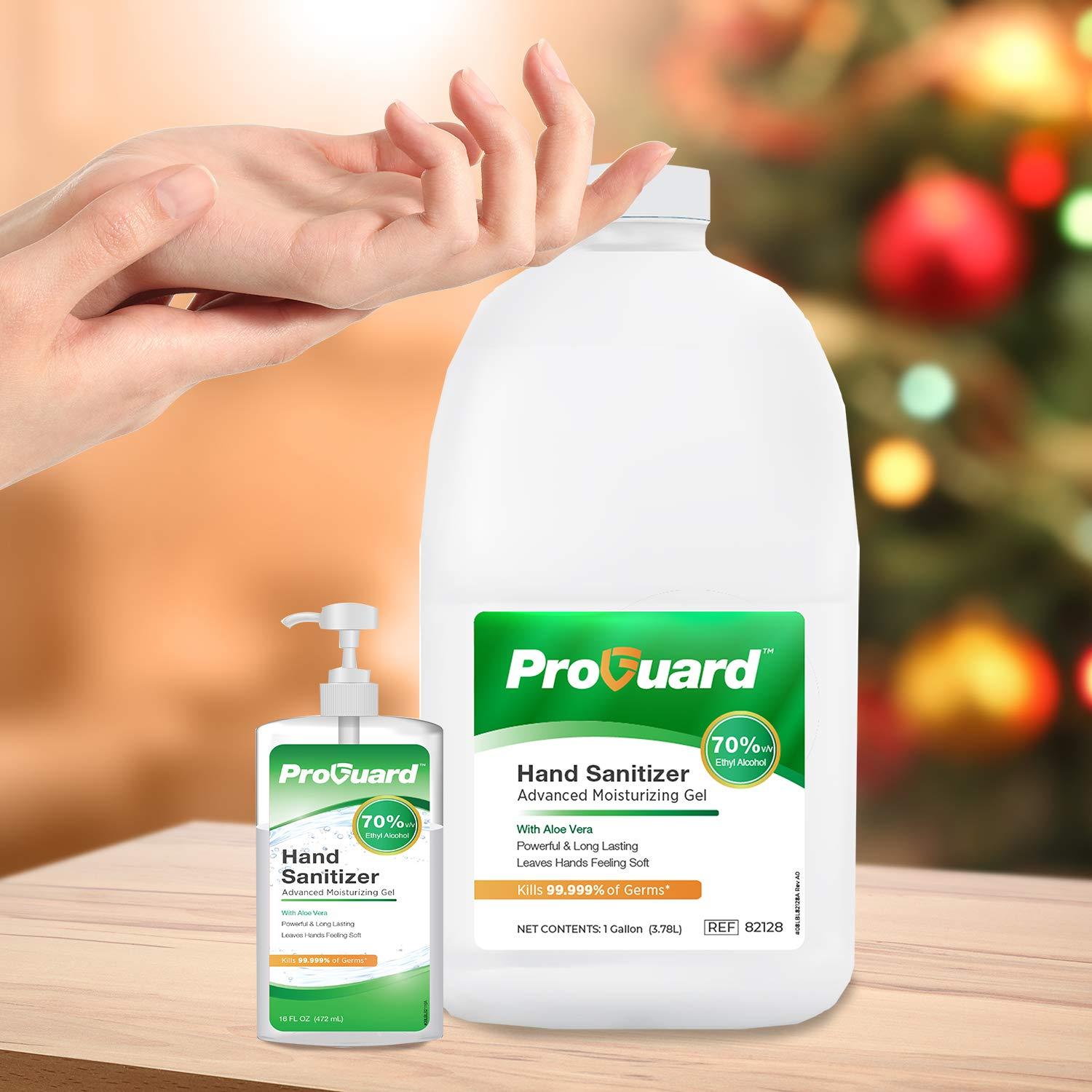 GINGI-PAK 82128-A ProGuard Hand Sanitizer Gel 70% Ethyl Alcohol | 1 ...