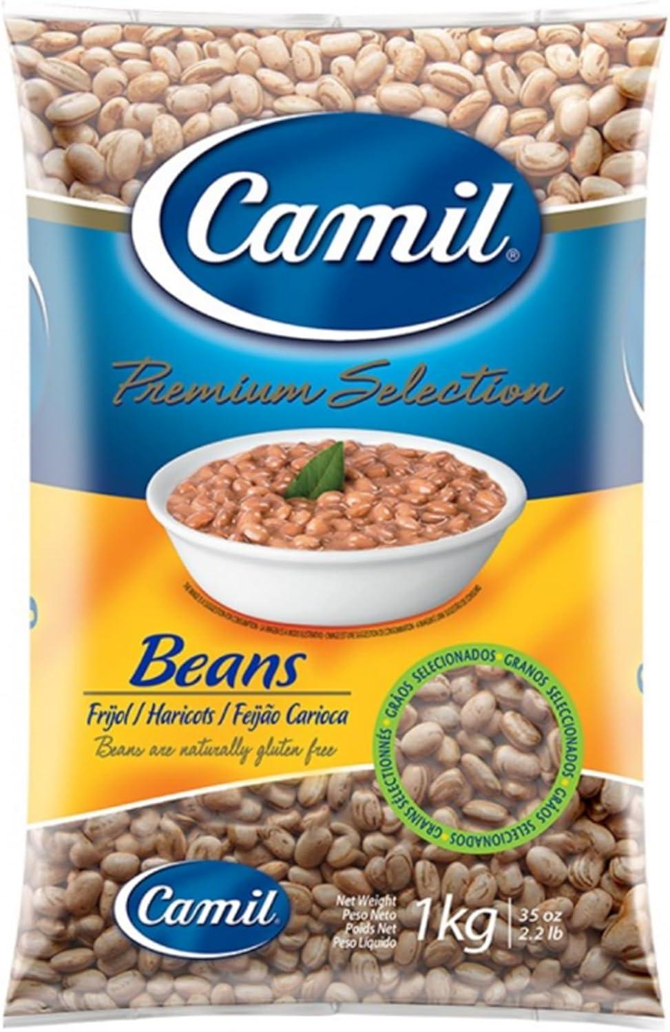 5 x Camil Brazilian Pinto Beans 1Kg | Premium Selection | Frijol ...