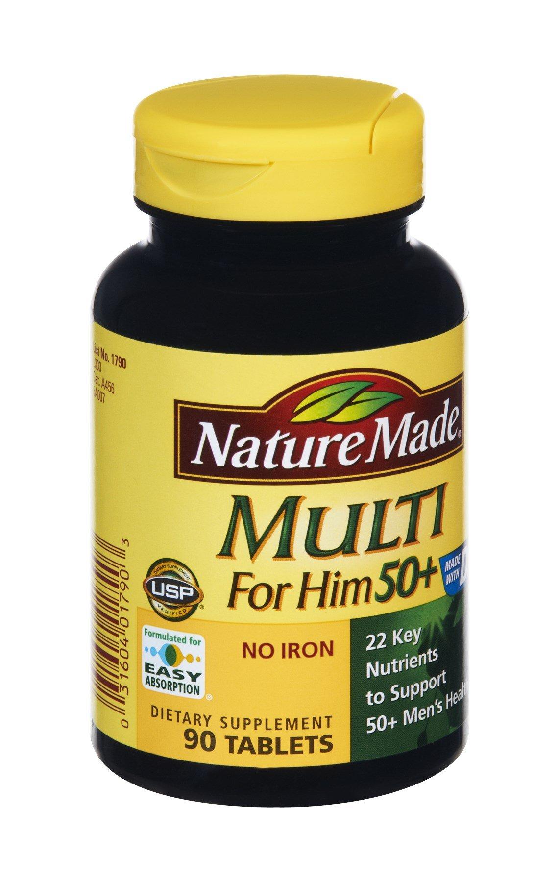 NM Multi For Him 50+ - 90ct | Complete Men's Multivitamin | Buy Now ...