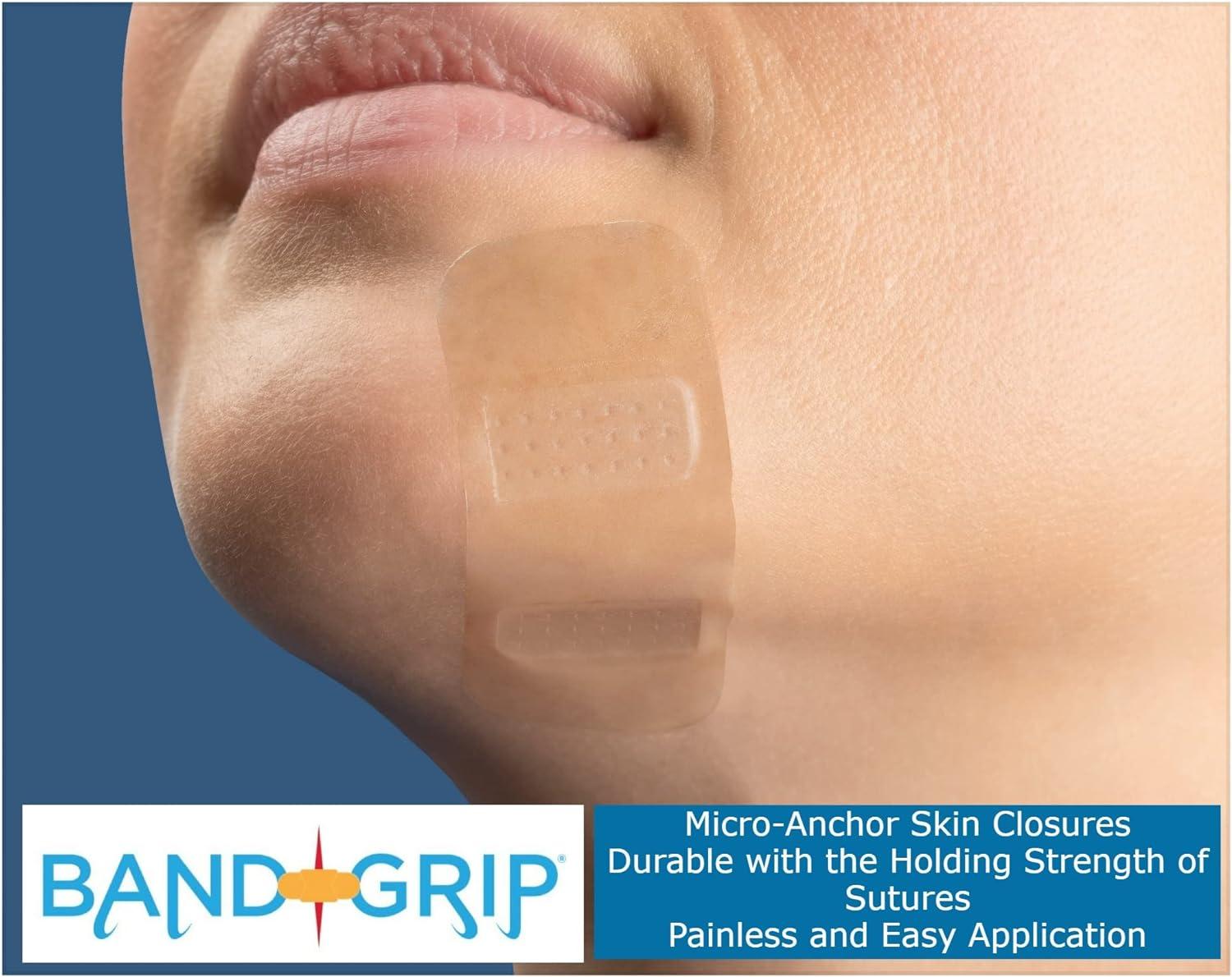 BandGrip Micro-Anchor Skin Closures Cut Kit - Wounds up to 1 Inch | Buy ...