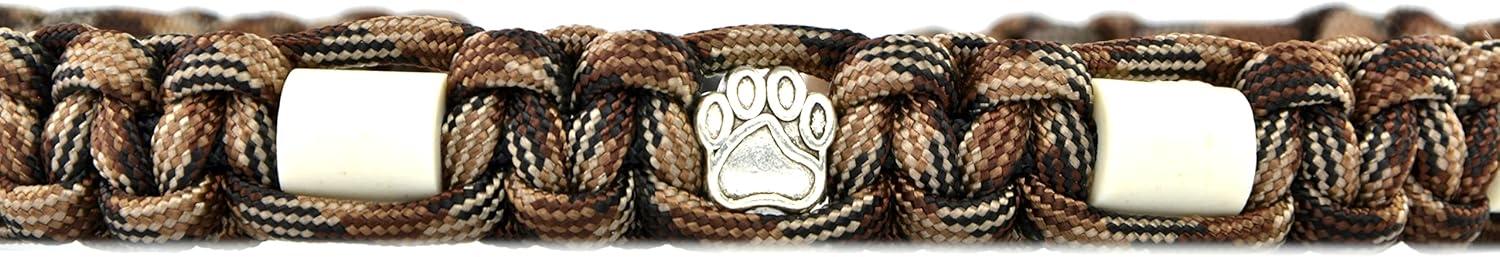 Custom EM Ceramic Collar for Dogs & Cats - Made to Measure US Paracord ...