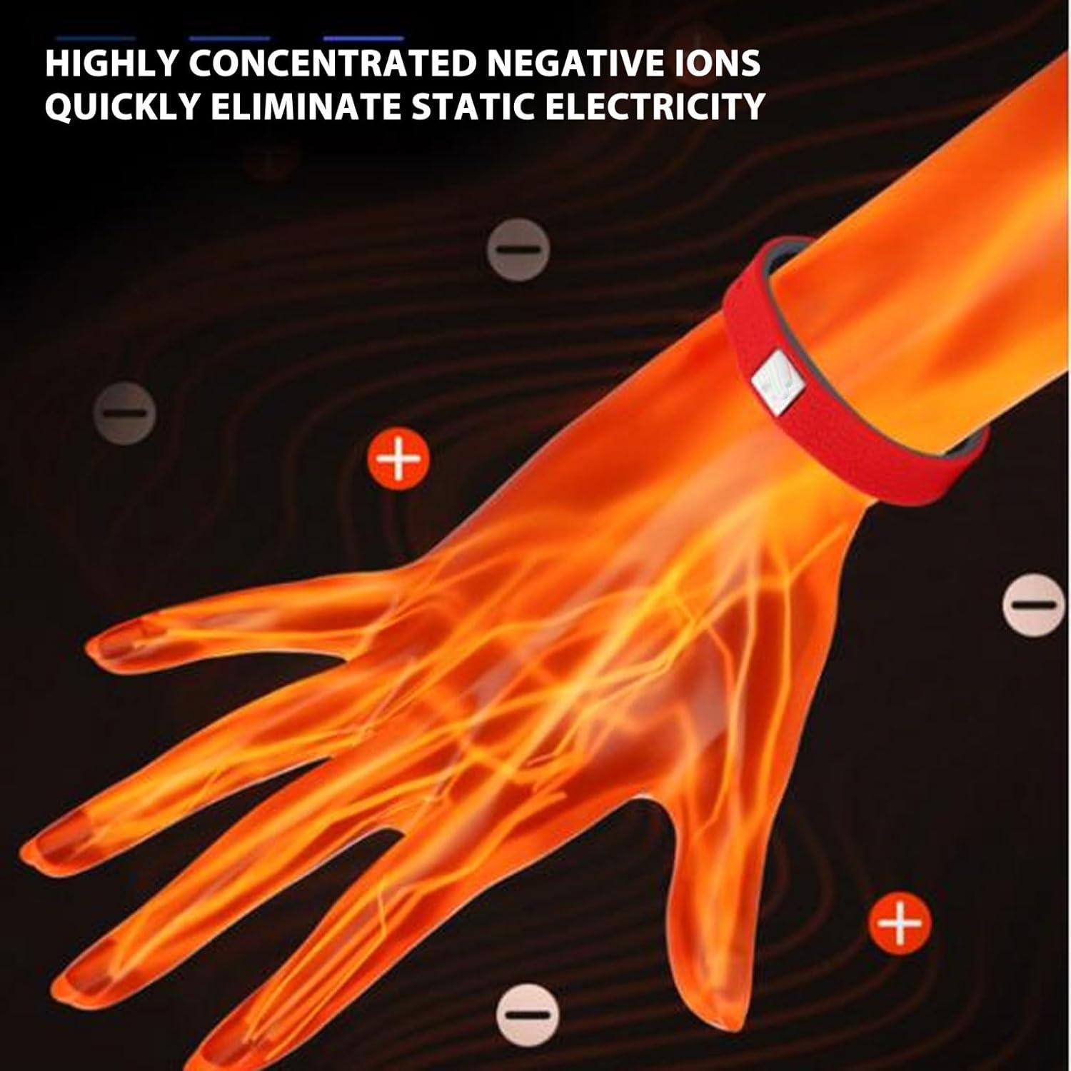 Wireless Silicone Anti-Static Bracelet - Electrostatic Distance ...