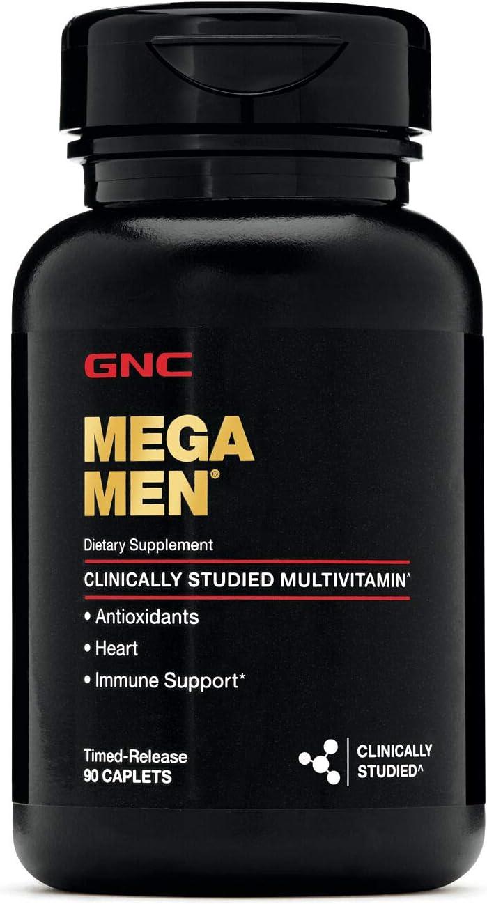 GNC Mega Men Multivitamin Twin Pack - 2 x 90 Count | Buy Now with ...