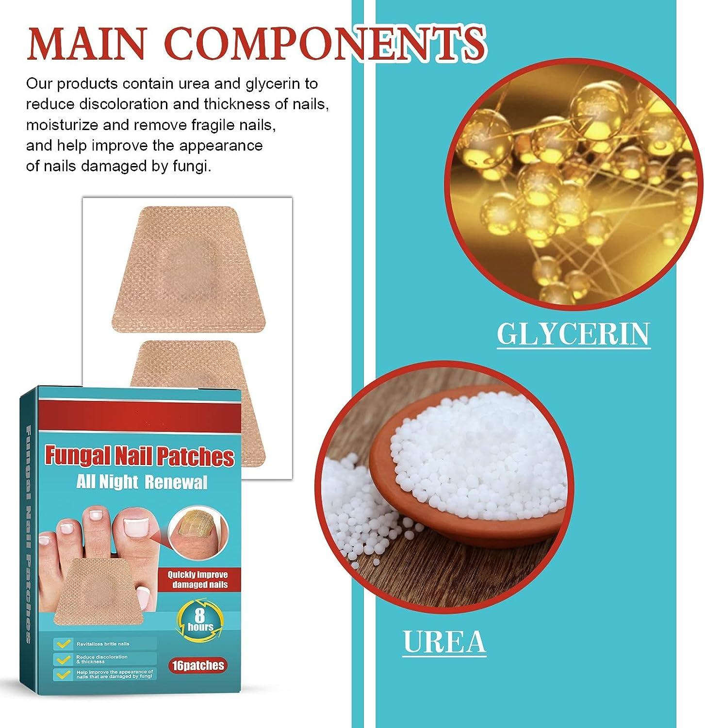 Fungal Nail Renewal Patches - 16 Nighttime Toe Nail Patches for Safe ...
