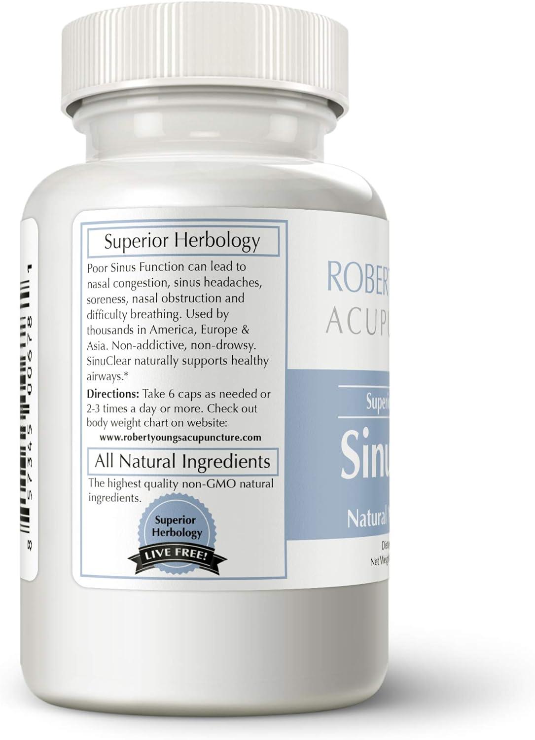 SinuClear 180 Capsules - Maximum Strength Nasal and Sinus Congestion ...