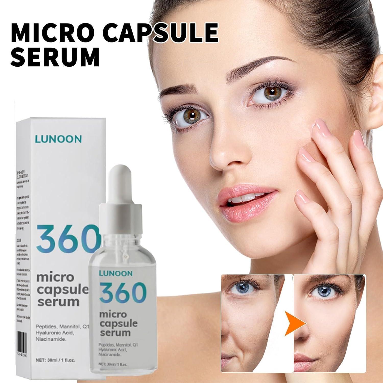 Buy 360 Micro Capsule Serum - Dual Pack for Blemish Reduction & Skin ...