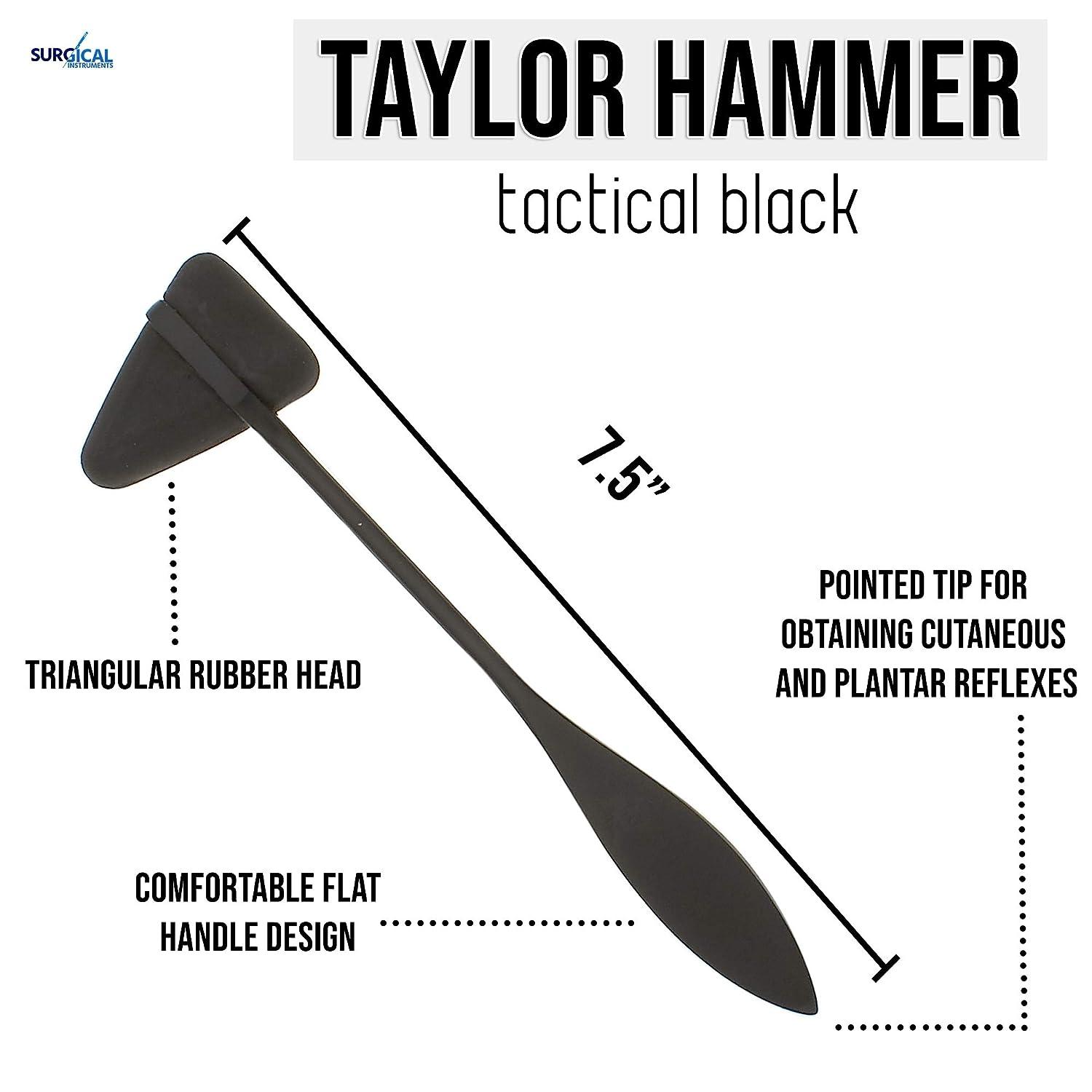 SURGICAL ONLINE Taylor Tomahawk Percussion Reflex Hammer for ...