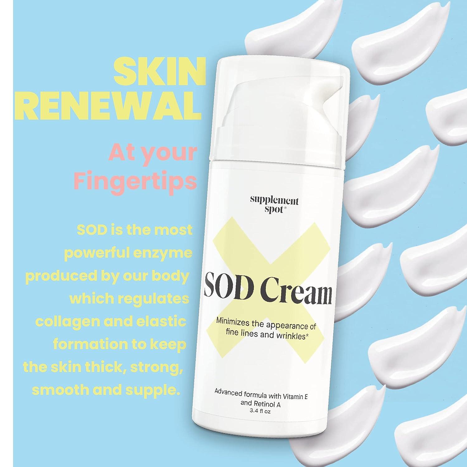 Superoxide Dismutase SOD Anti Aging Cream - Repair Fine Lines ...
