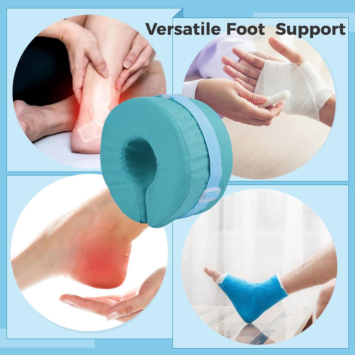 Toyoget 2 Pcs Foot Elevation Pillows - Ankle Heel Elevator Wedge for ...
