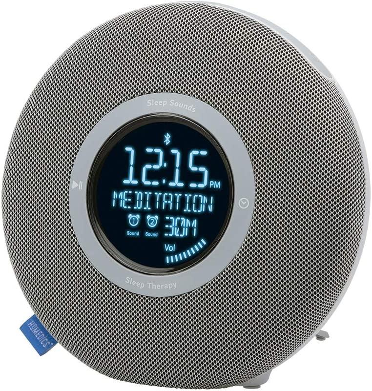 HoMedics Deep Sleep Revitalize Alarm Clock with 9 Programs - 4 White ...