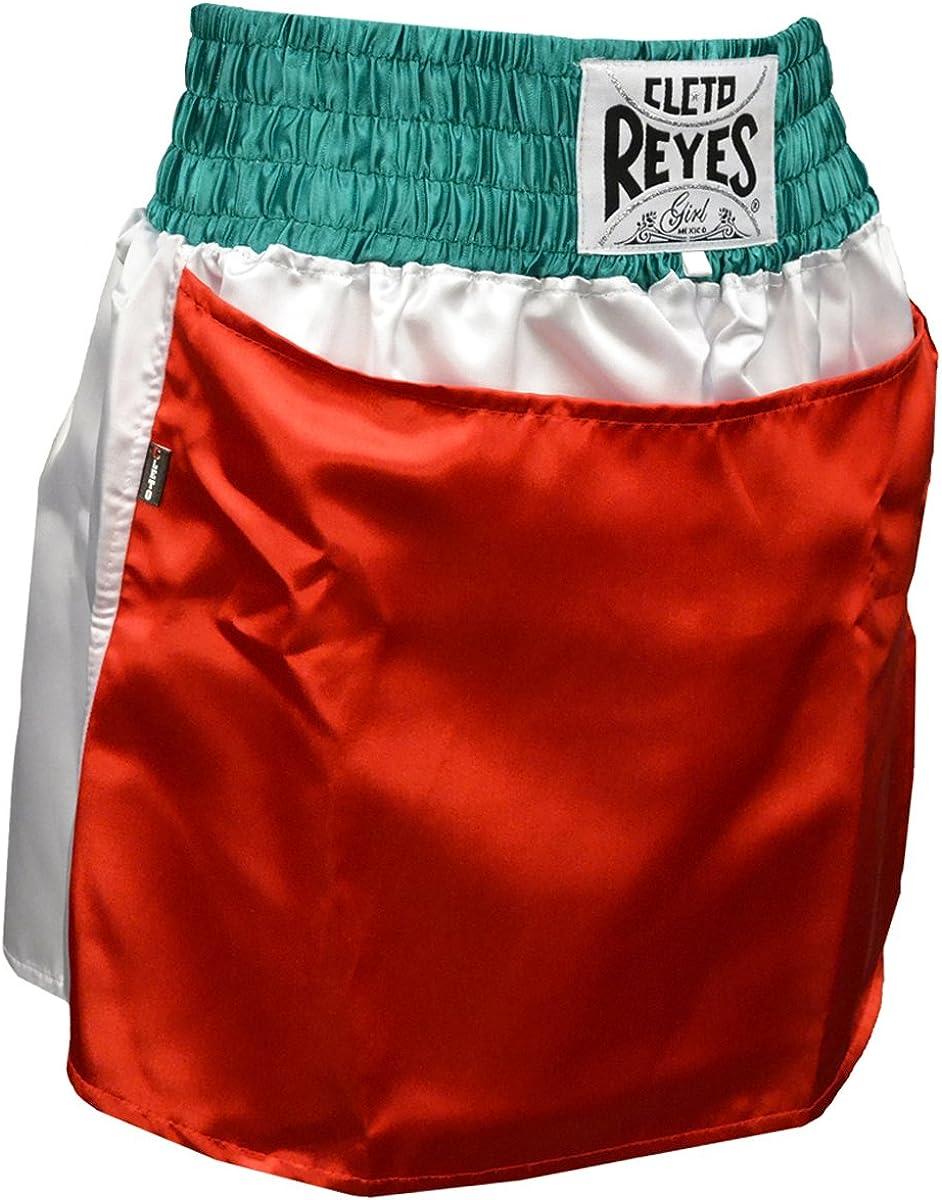Cleto Reyes Women's Satin Boxing Skirt Trunks - Large | Mexican Flag ...