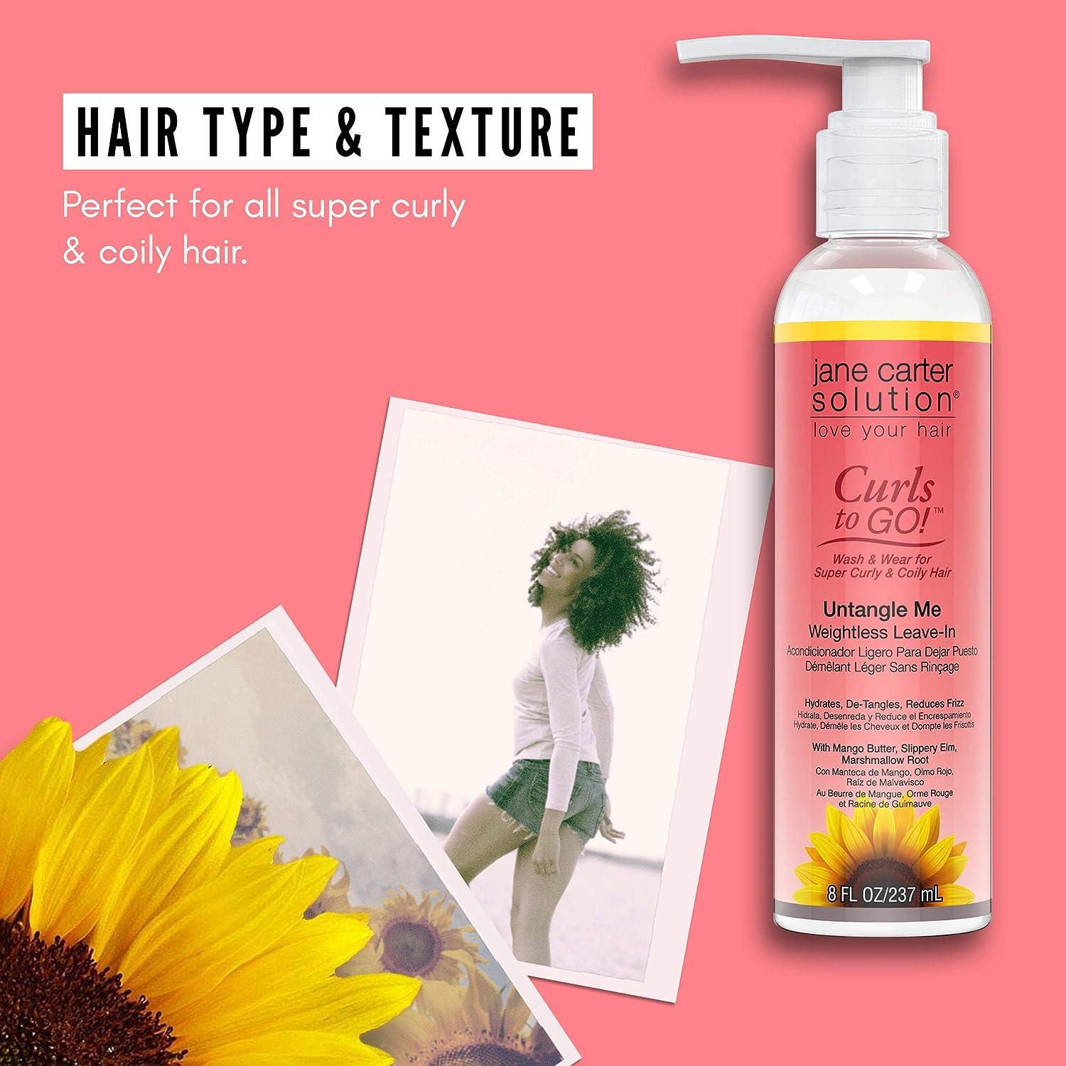 Jane Carter Curls to Go Untangle Me Leave-In Conditioner - 8oz ...