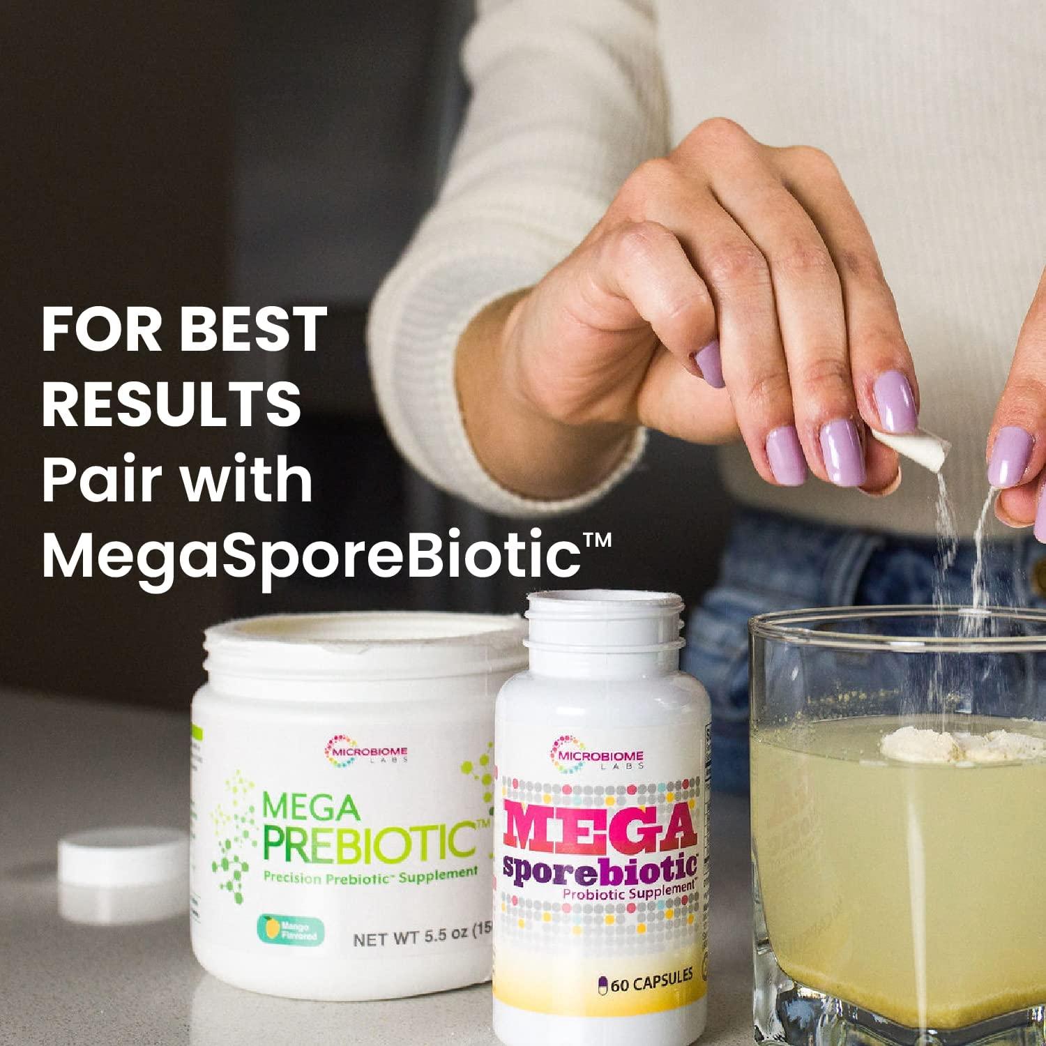 MegaPre Prebiotic Blend - Clinically Tested Oligosaccharides Fiber for ...