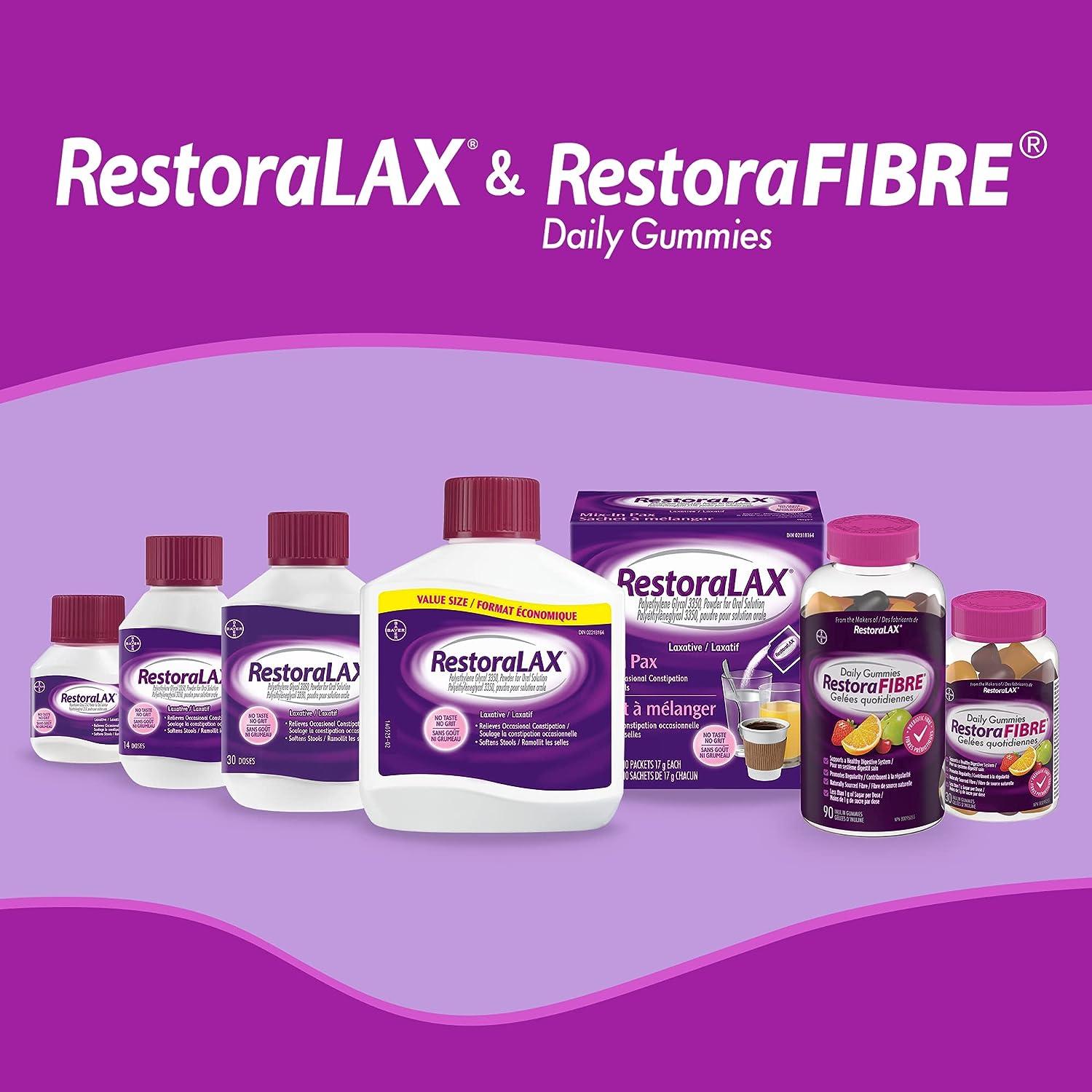 Restoralax Single Dose Sachet - Fast-Acting Constipation Relief