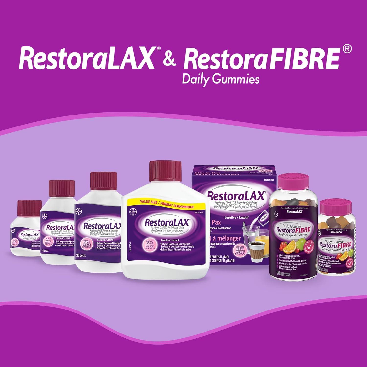 Restoralax 30 Doses - Fast-Acting Constipation Relief