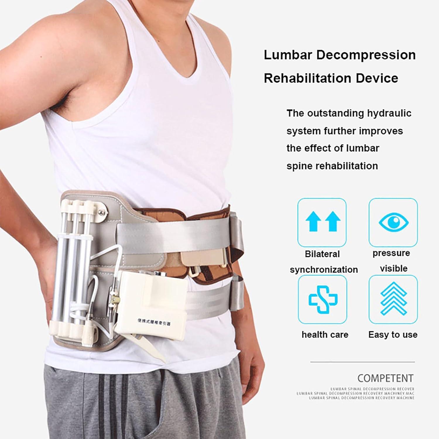 Buy Lumbar Spine Traction Device for Herniated Discs | Hydraulic ...