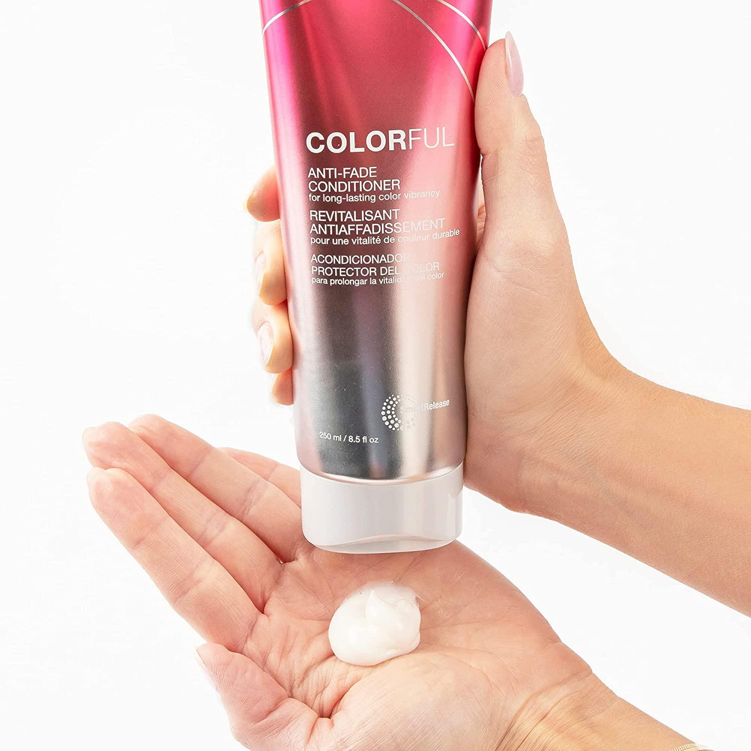 Joico Colorful Anti-Fade Conditioner 8.5 oz | Shine Boost & Breakage ...