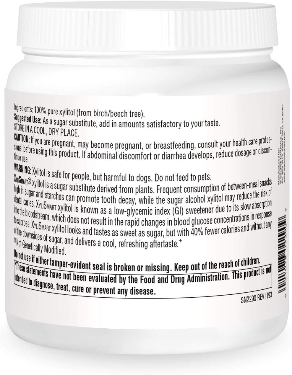 Source Naturals Xylismart Xylitol Powder - 64 oz (2-Pack) | Buy Now ...