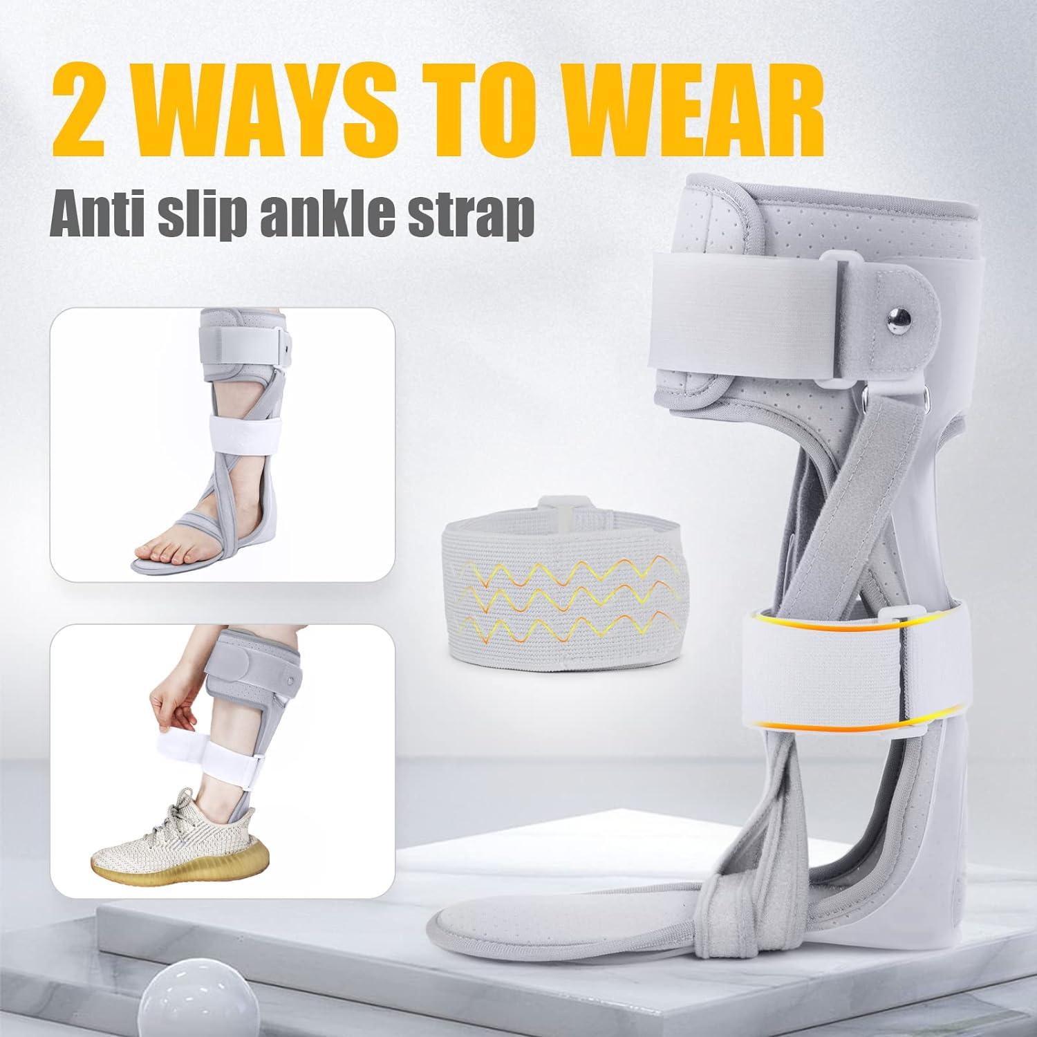 Tairibousy AFO Foot Drop Brace Ankle Foot Orthosis Medical Foot Up Afo Walking with Shoe for ...