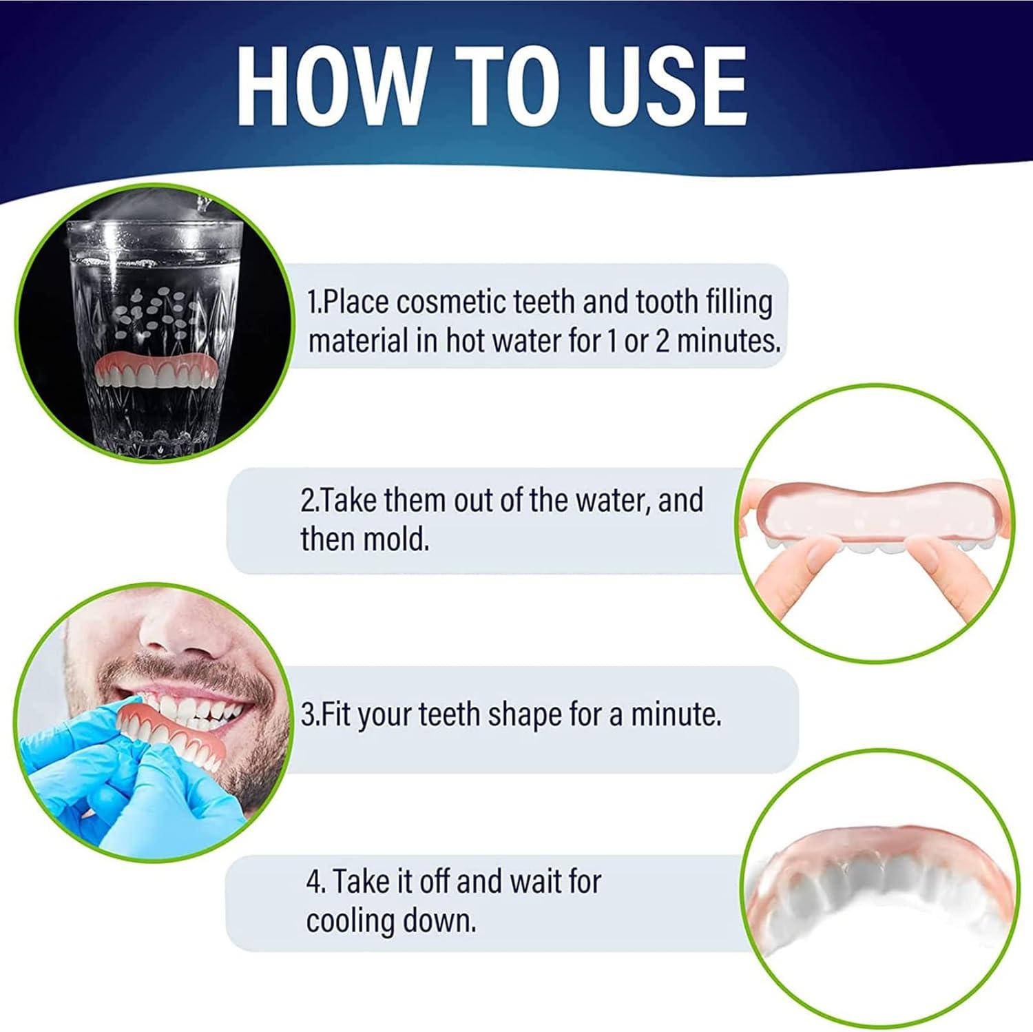 High-Quality Silicone Artificial Teeth & Veneers | Perfect Laugh ...