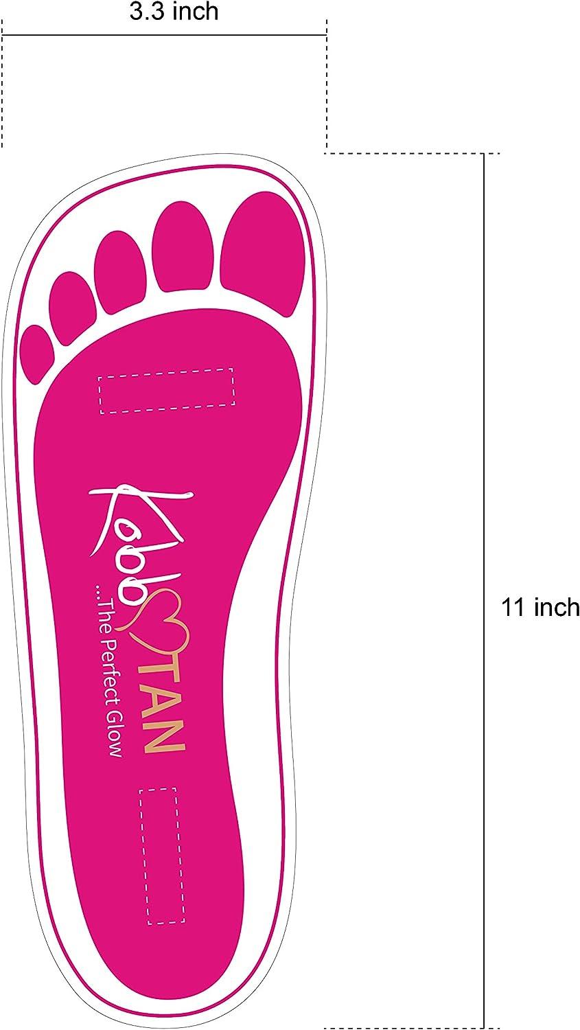60 Pair Pink Spray Tan Feet Pads | Sunless Tanning | 120 Feet Coverage ...