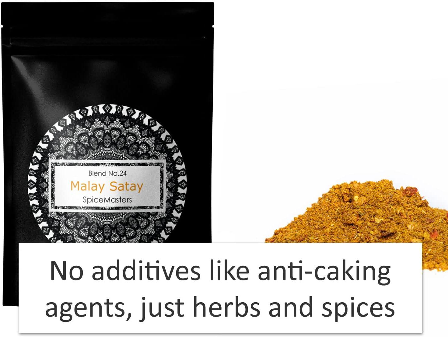 Satay Sauce Spice Mix - Superior Hand Blended Premium Blend by Spice ...