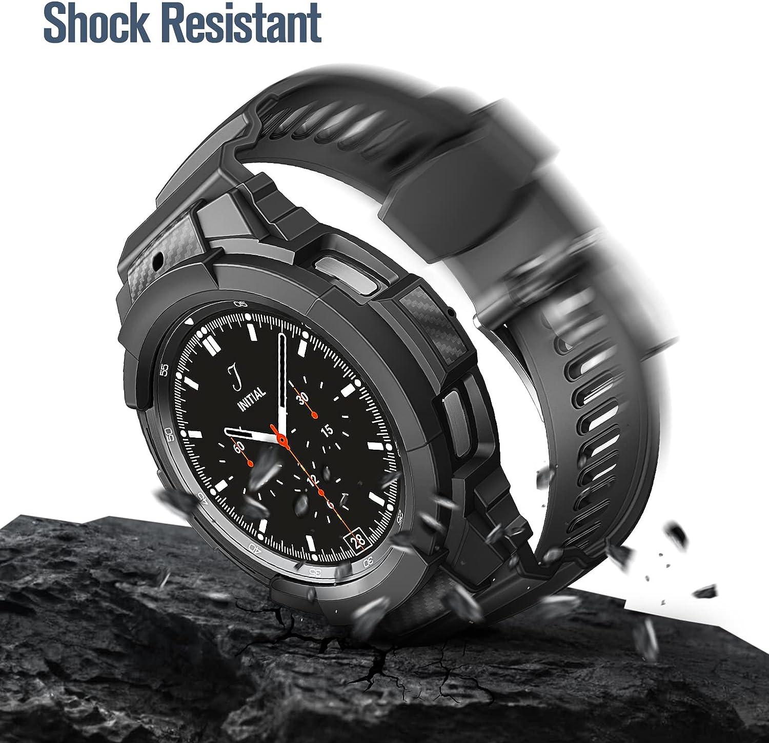 Fintie Case with Bands Compatible with Samsung Galaxy Watch 4 Classic ...