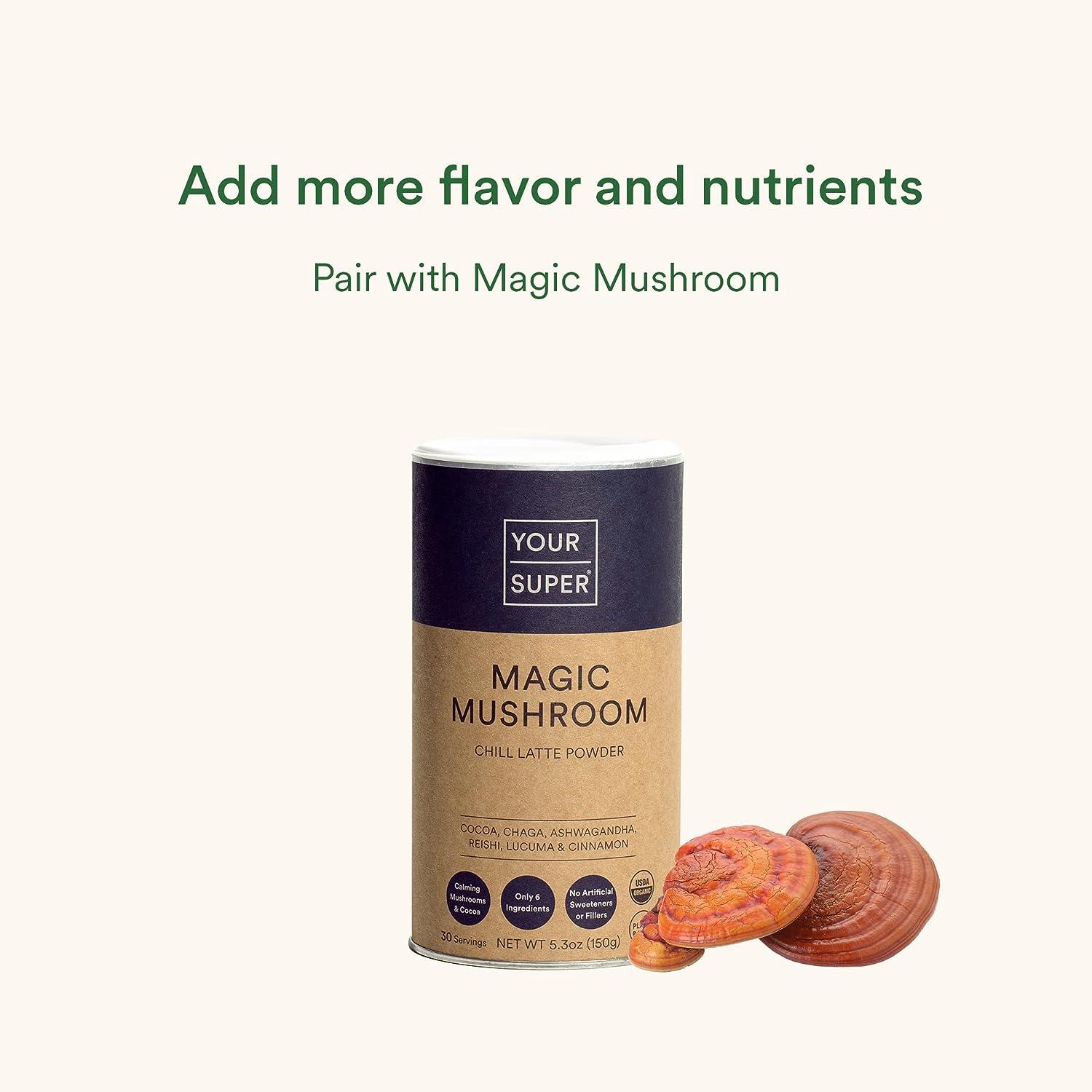 Golden Milk Latte Mix with Ashwagandha for Natural Stress Relief - 40 ...