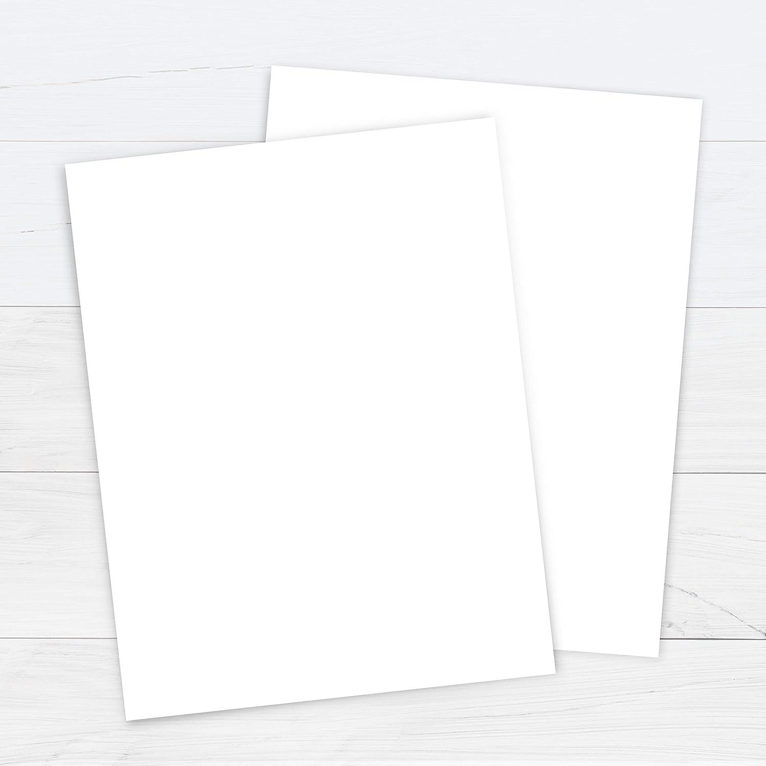 Printworks White Cardstock 67 lb 92 Bright FSC Certified Perfect for ...