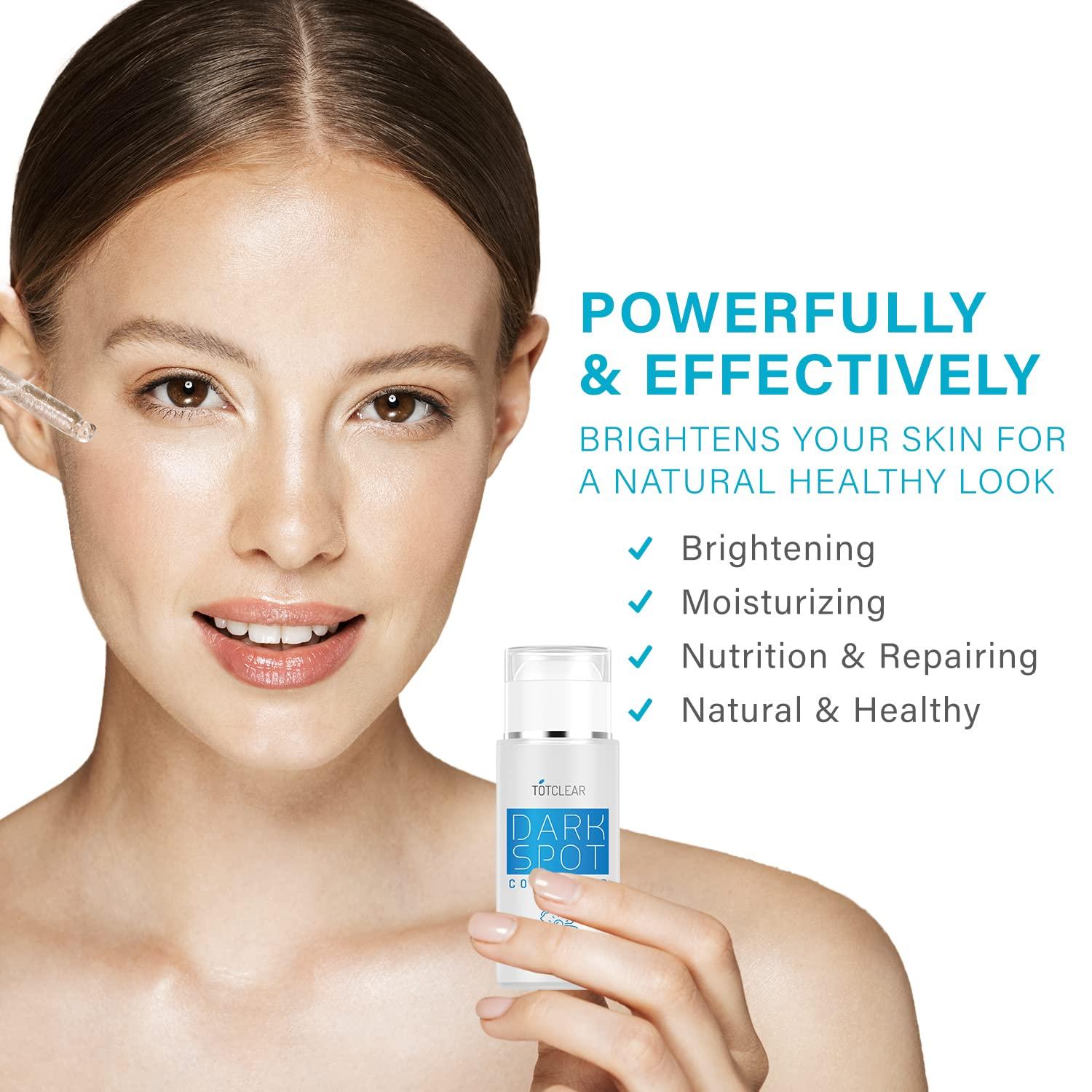 TOTCLEAR Dark Spot Remover Serum 1.7fl oz - Advanced Formula for Face ...